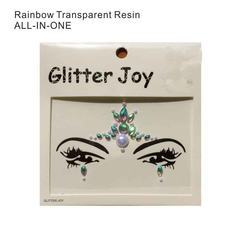 BFG1815 1Pc Simple Festival Resin Face Jewel Chris... – Grandado