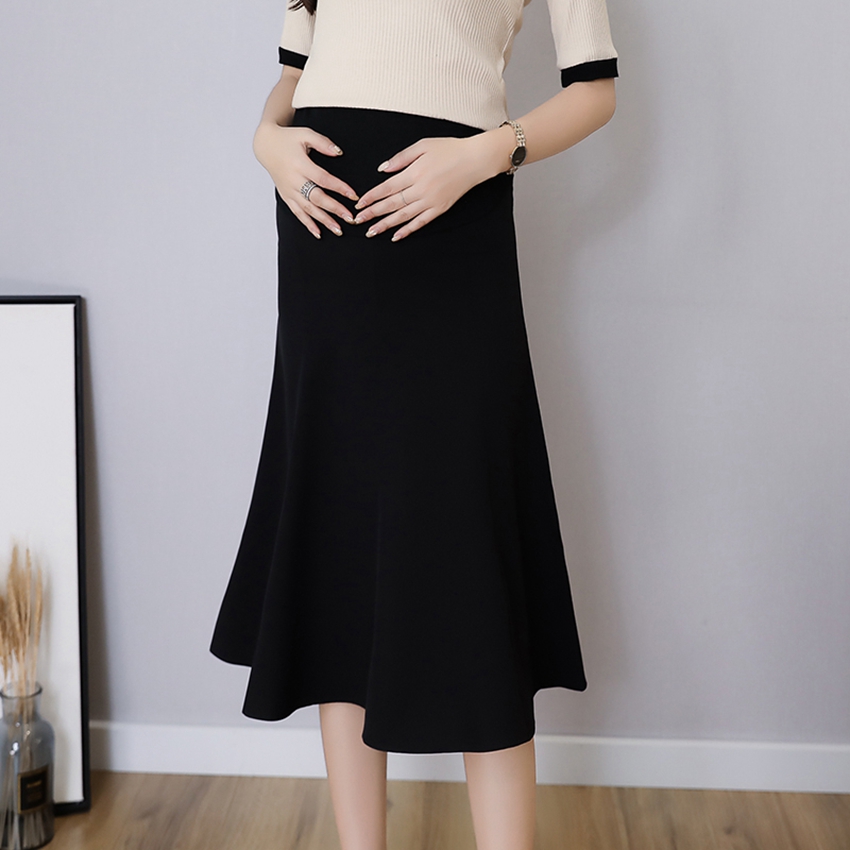 Maternity dress stomach lift skirt spring summer K... – Grandado