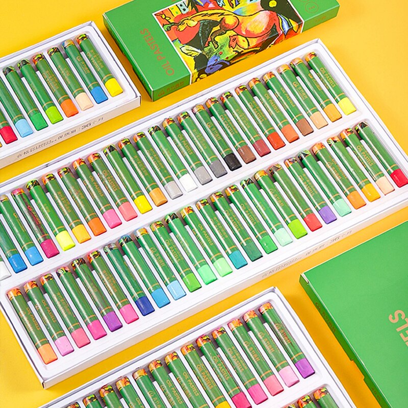 36colors Painting material oil stick formaldehyde-... – Grandado