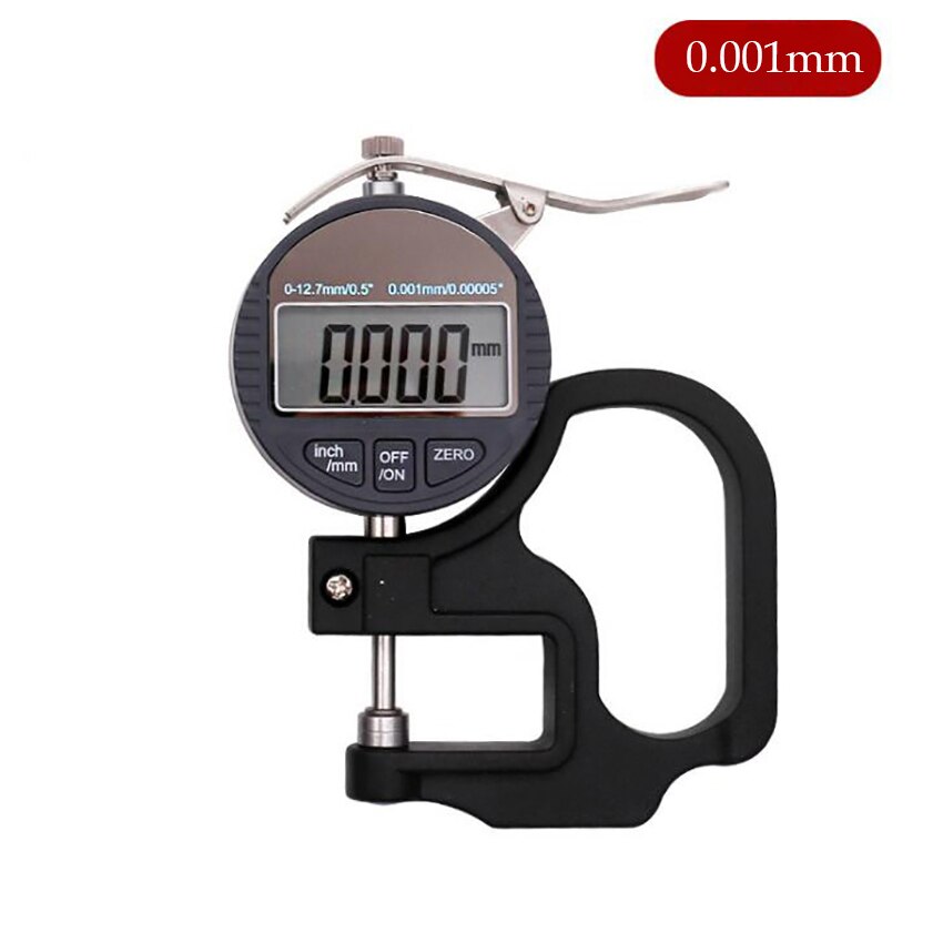 0.001mm/ 0.01mm Digital Display Thickness Gauge Me... – Grandado