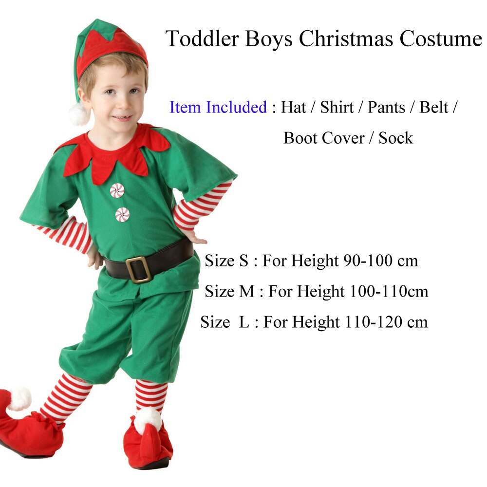 Christmas Outfit Girls Elf Costume Family Christma... – Grandado