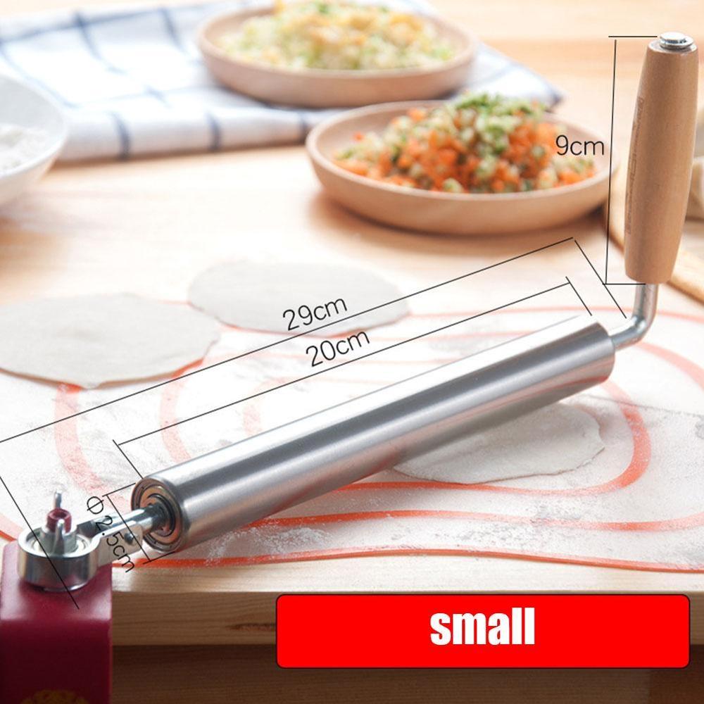 Easy Dough Roller Pin Stainless Steel One-Handed L... – Grandado