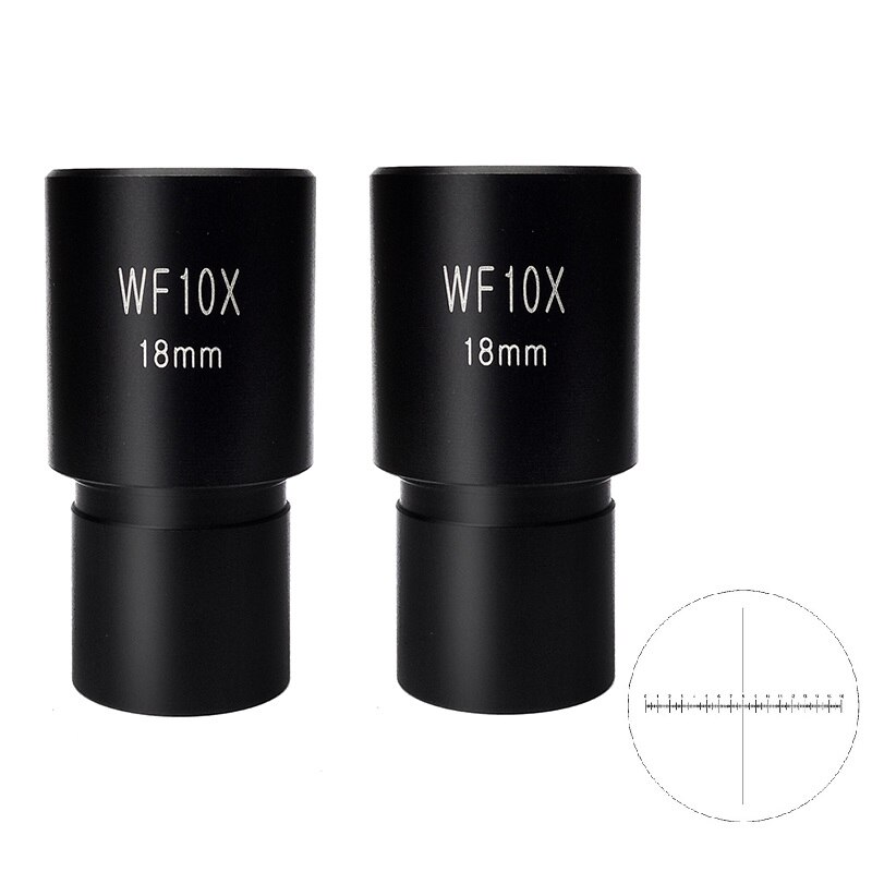 One Pair Eyepiece for Biological Microscope WF10X ... – Grandado