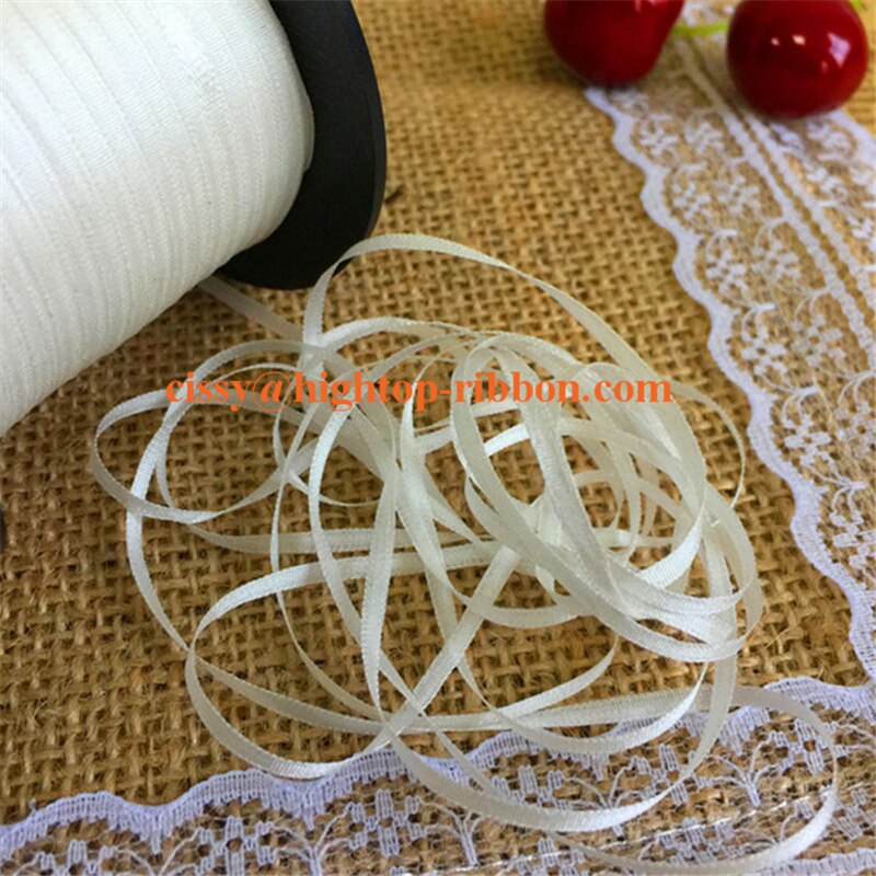 4mm 50m 100m per roll white Genuine undyed white p... – Grandado