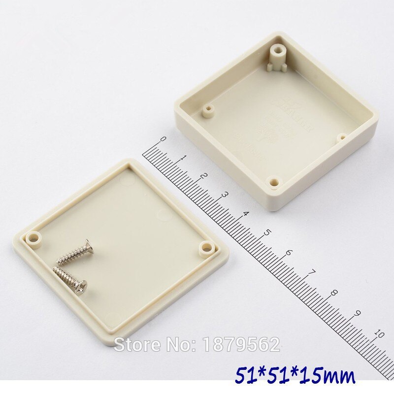 [2 colors] 51*51*15mm plastic electronics project ... – Grandado