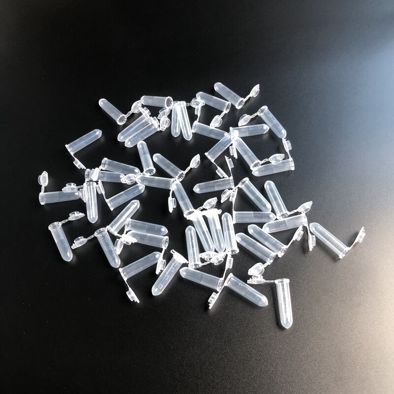 500pcs 2ml Transparent plastic centrifuge tube wit... – Grandado