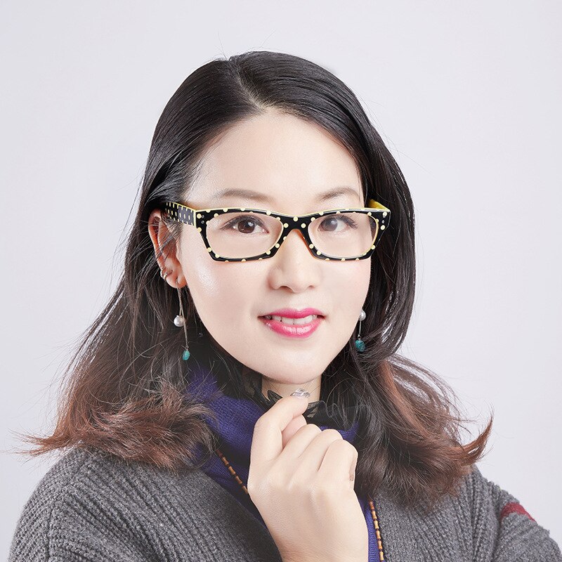 Óculos de leitura de ponto de moda anti-fadiga lup... – Vicedeal