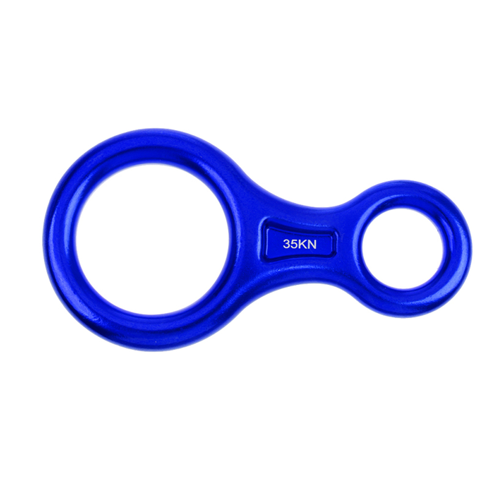 35KN Figure 8 Descender Belay Device Climbing Down... – Vicedeal