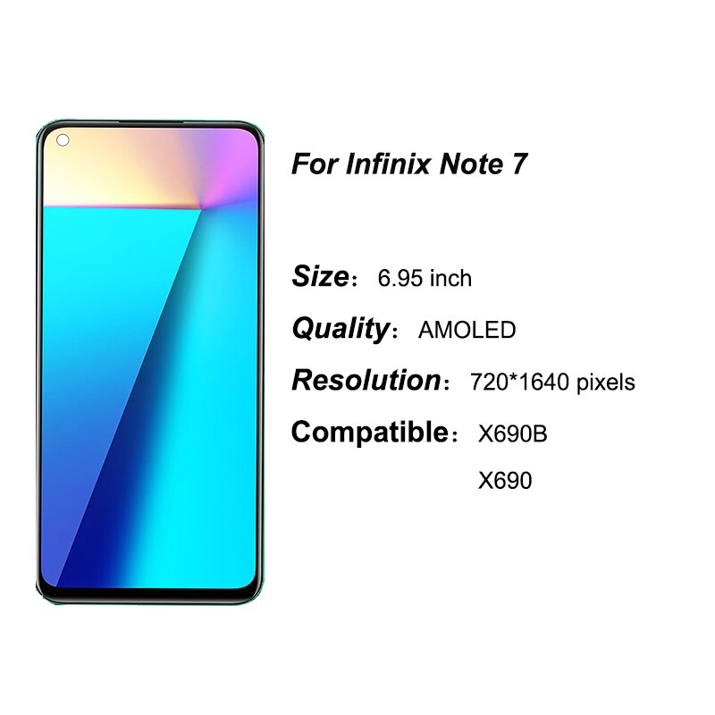 Originele Voor Infinix Note 7 X690 X690B Lcd Touch... – Grandado