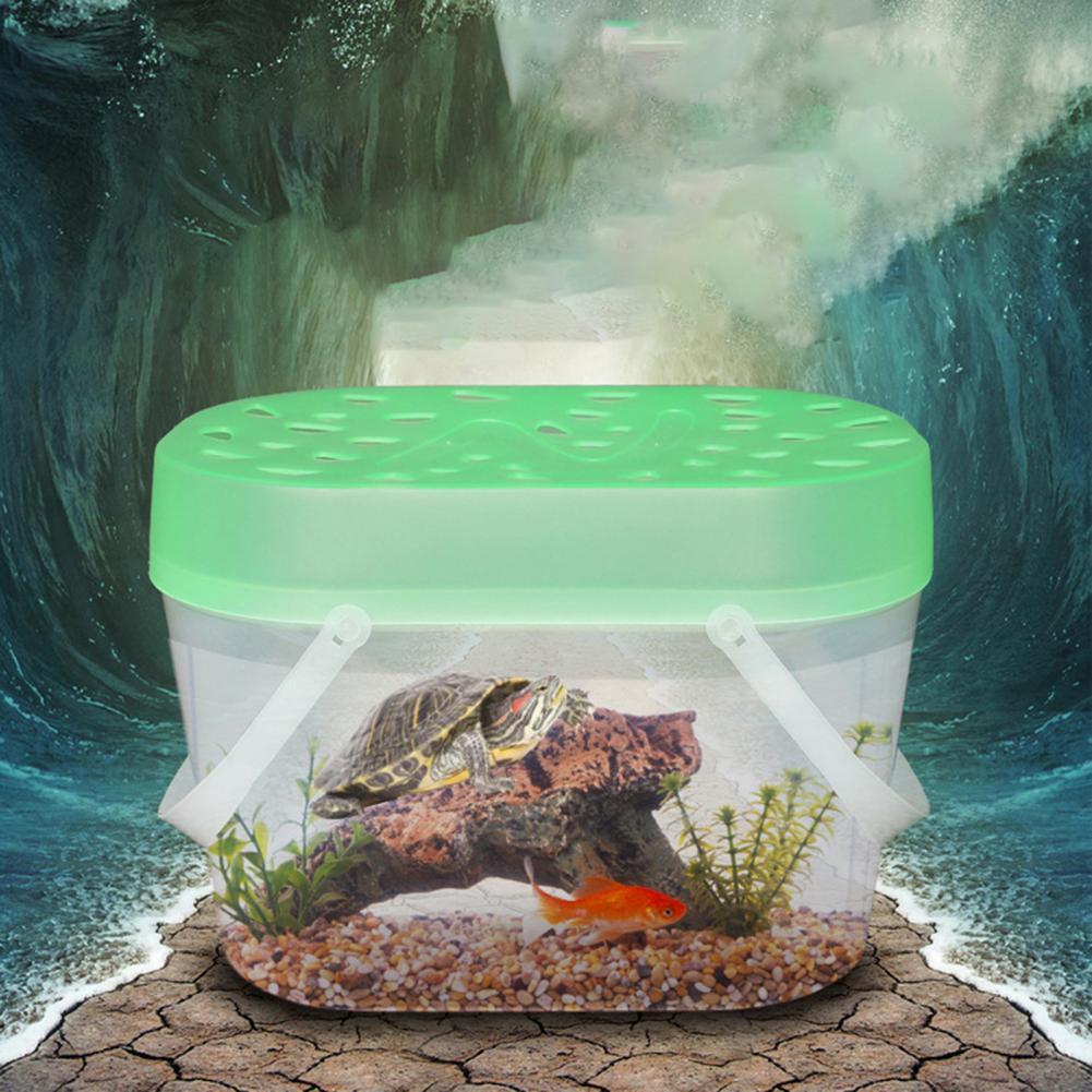 Portable Fish Tank Safe Aquarium Animal Hamster Br... – Vicedeal