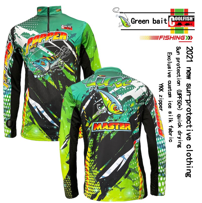 COOLFISH Luya Sea Fishing Suit Long Sleeve Outdoor... – Grandado