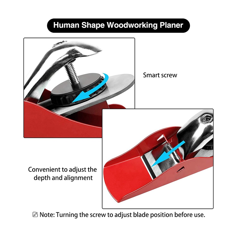 2Pcs Hand Planer Small Trimming Planer 5.3 Inch(13... – Grandado