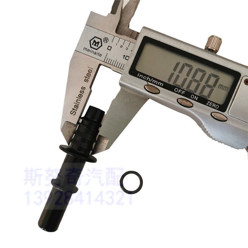 9.49 ID8 extended male connector plastic brandstof... – Vicedeal