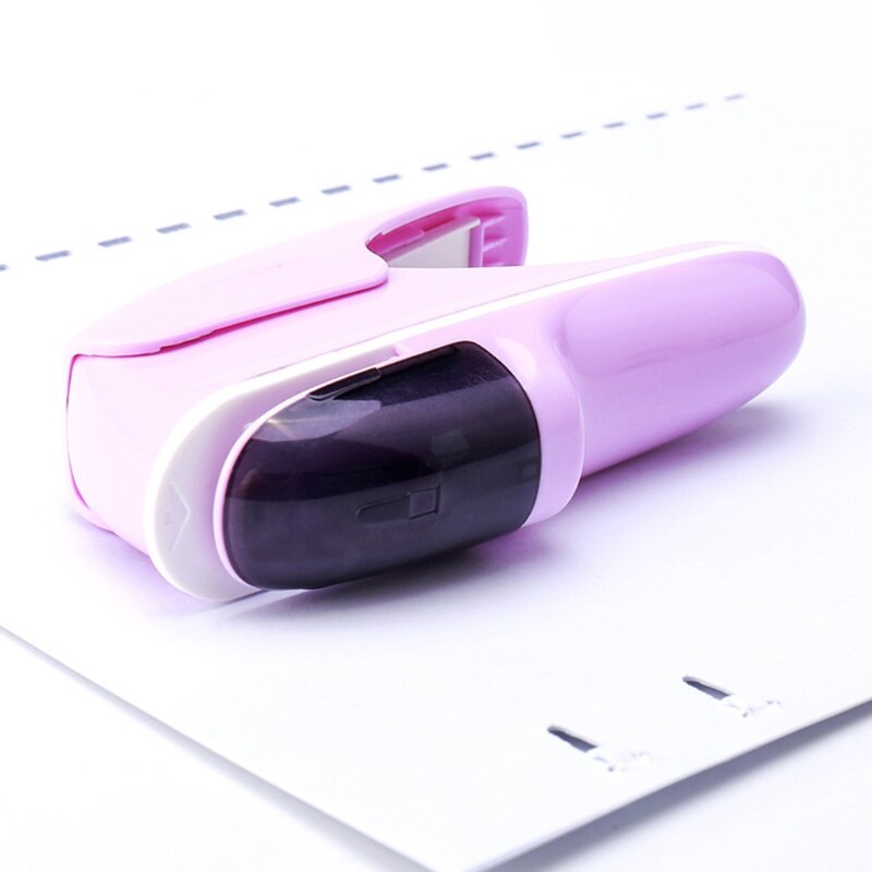 No Staples Nail Free Stapler Mini Cute Paper Book ... – Grandado