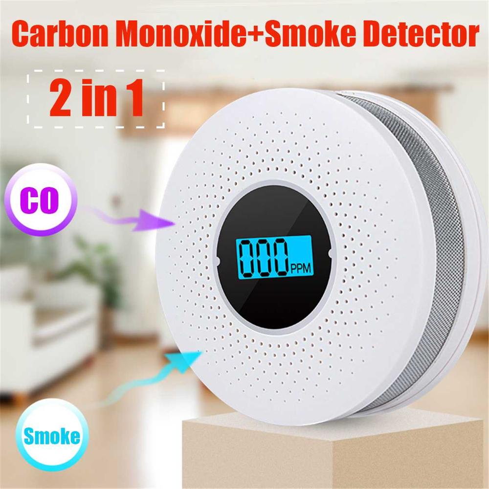 Combinatie Rook En Koolmonoxide Detector Met Led D... – Vicedeal
