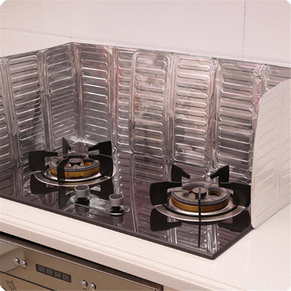 Kitchen Cooking Oil Baffle Plate Gas Stove Anti Sp... – Grandado