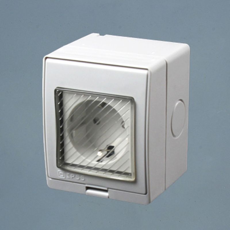 IP55 Waterproof Wall Socket Anti-UV Surface Mount ... – Grandado