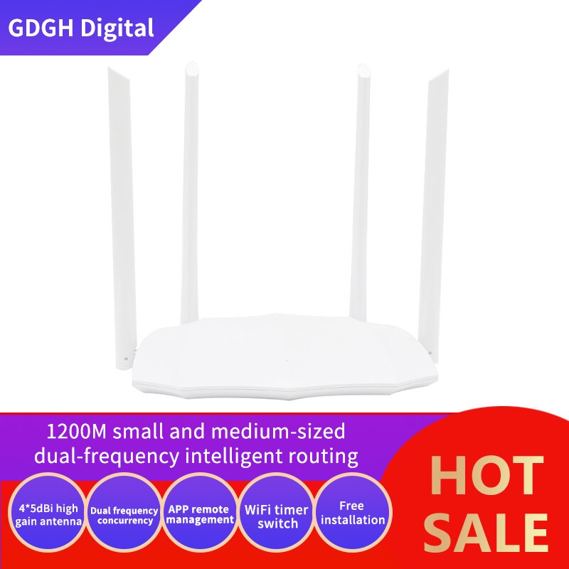 Glvision glc 5 ac1200 trådlös wifi-router med 2.4 ... – Grandado