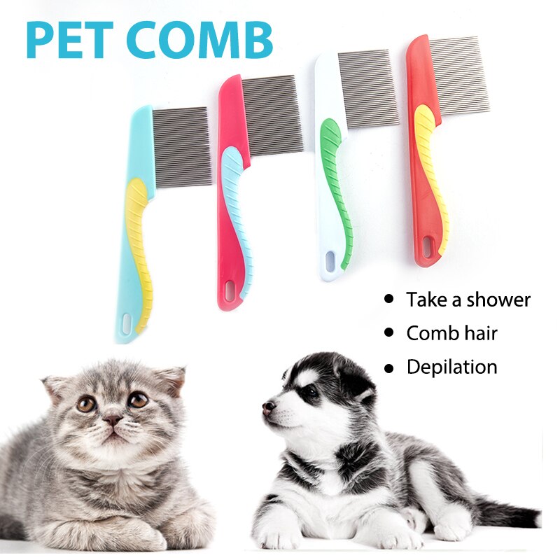 Dierbenodigdheden Honden Katten Anti Luizen Kam Ro... – Grandado