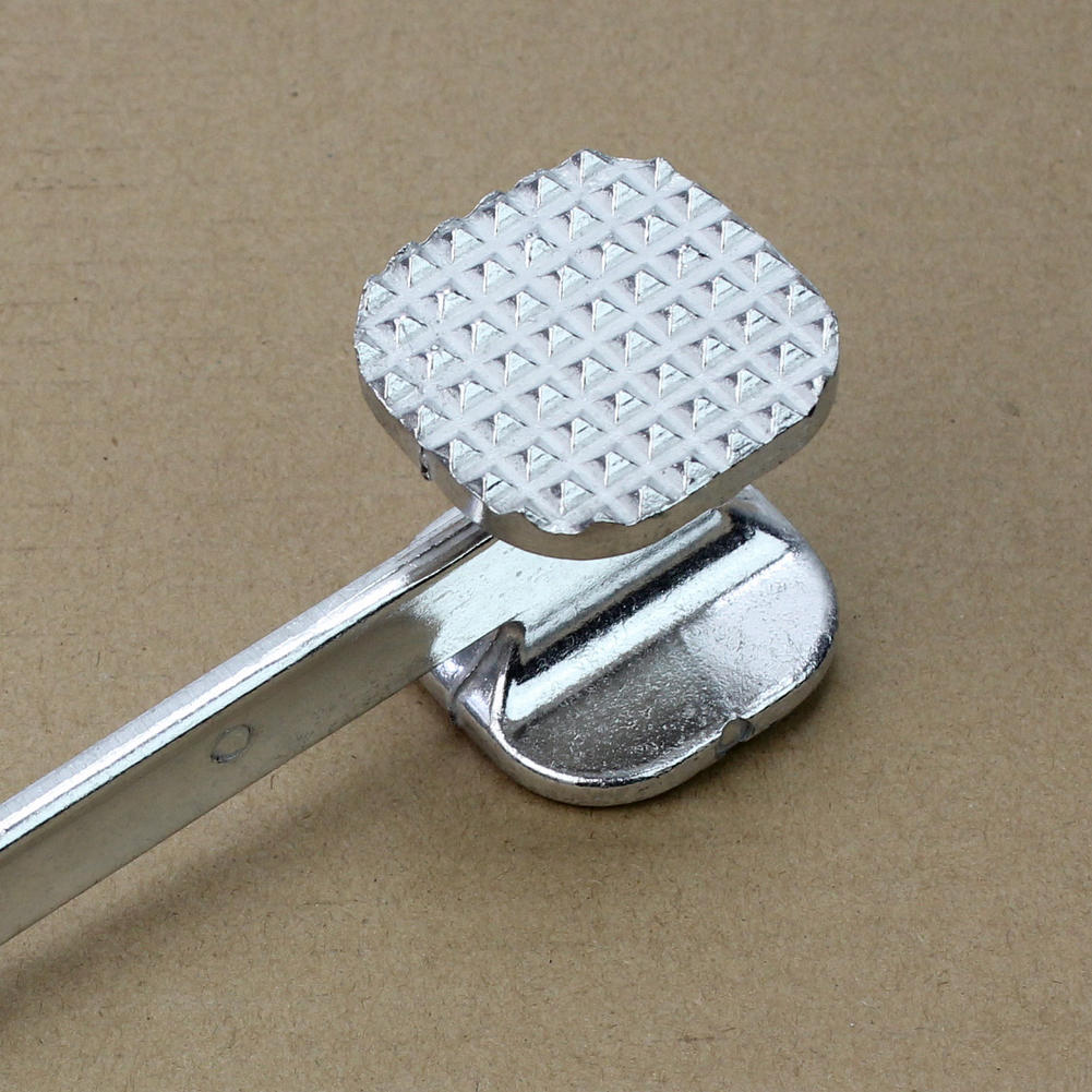 Two Sided Aluminum Meat Hammer Mallet Tenderizer B... – Grandado