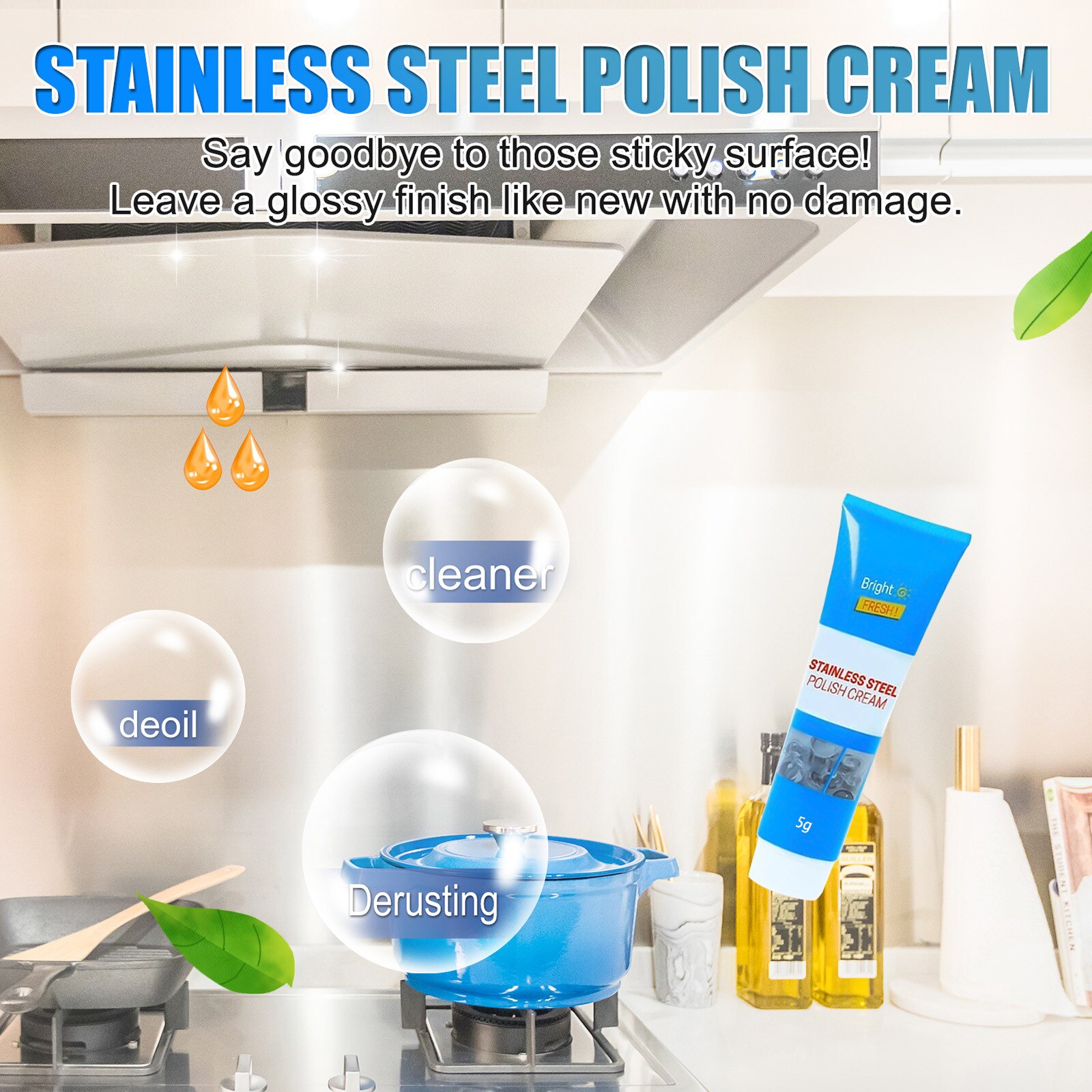1pc stainless steel cleaning paste kitchen utensil... – Grandado
