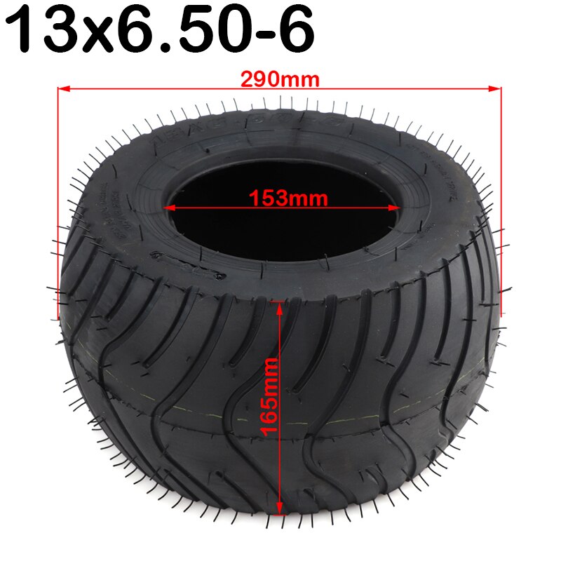 Front 13x5-6 rear 13x6.50-6 inch rubber tires for ... – Vicedeal