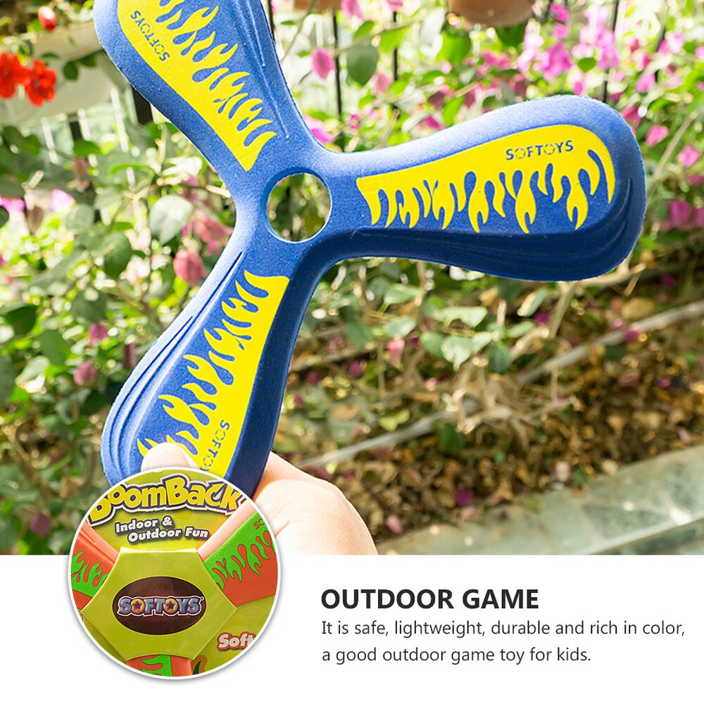 1pc Triangle Boomerang Outdoor Recreation Toys Kid... – Grandado