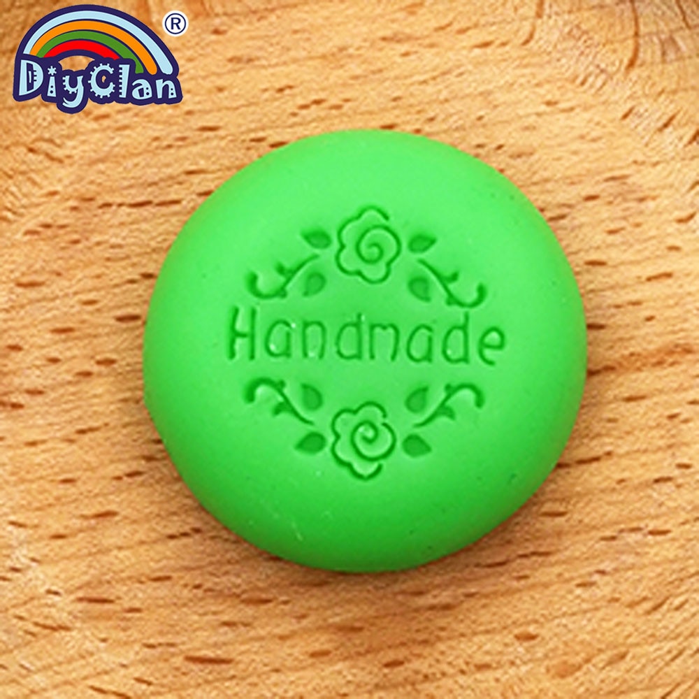 Handmade resin soap stamp mold mini diy "handmade"... – Grandado