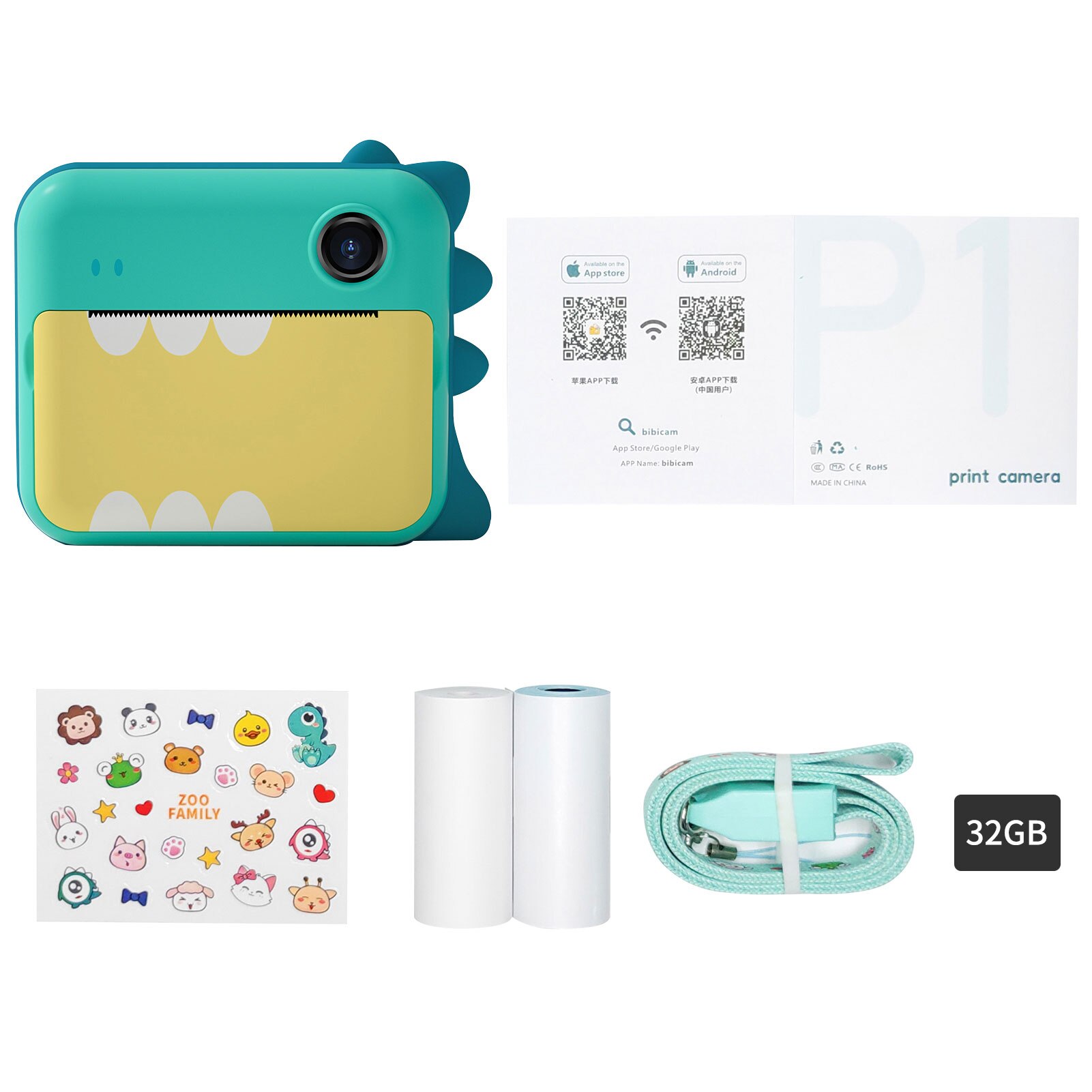 Kids Instant Print Camera Wifi Thermische Printer ... – Vicedeal
