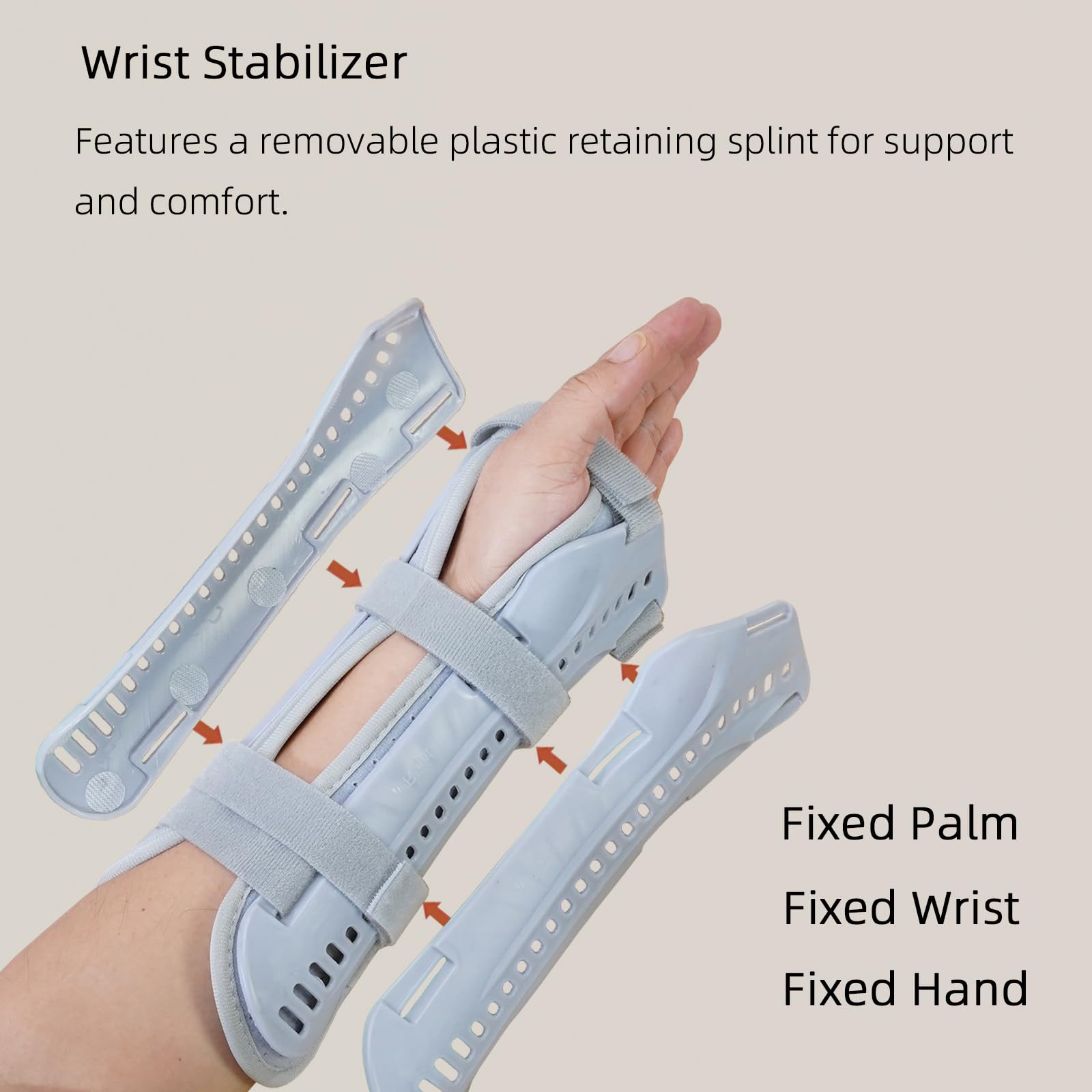 1PC Wrist Fracture Splint,Wrist Brace Support for ... – Grandado