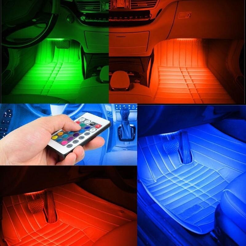 Car RGB LED Strip Light LED Strip Lights Colors Ca... – Grandado