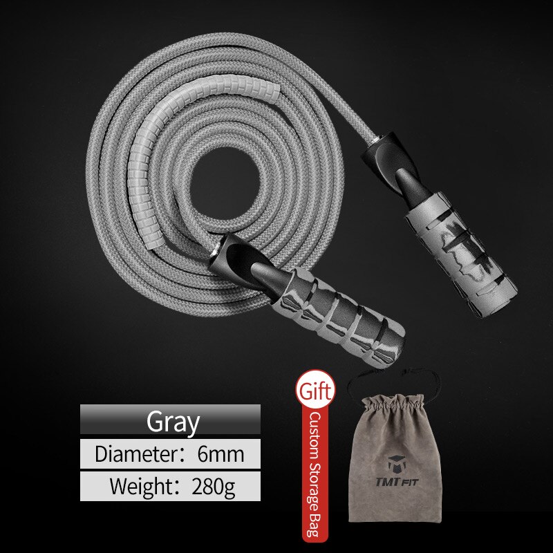 TMT Weighted Jump Rope Adjustable Heavy Cable Anti... – Grandado