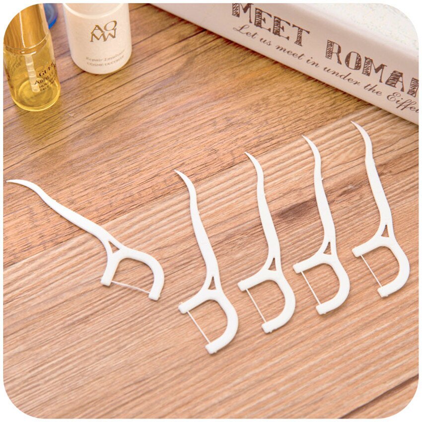 30pcs/bag Dental Flosser Sticks Oral Hygiene Arch ... – Vicedeal