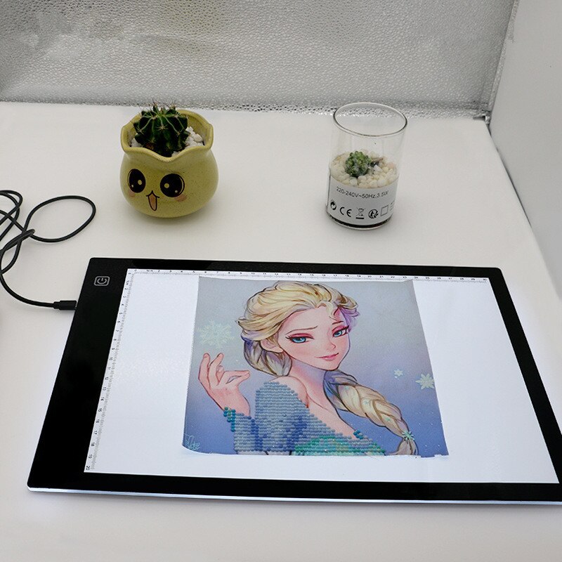 Ultrathin A4 LED Light Drawing Tracing Pad Cartoon... – Grandado