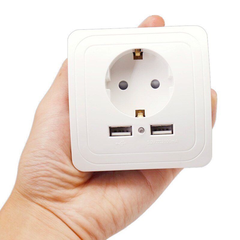 Bcsongben pop Dual USB Port 5V 2A Electric Wall Ch... – Grandado