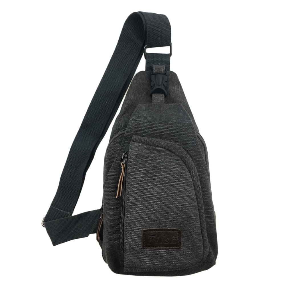 Coofit Man Messenger Casual Travel Chest Bag Canva... – Grandado