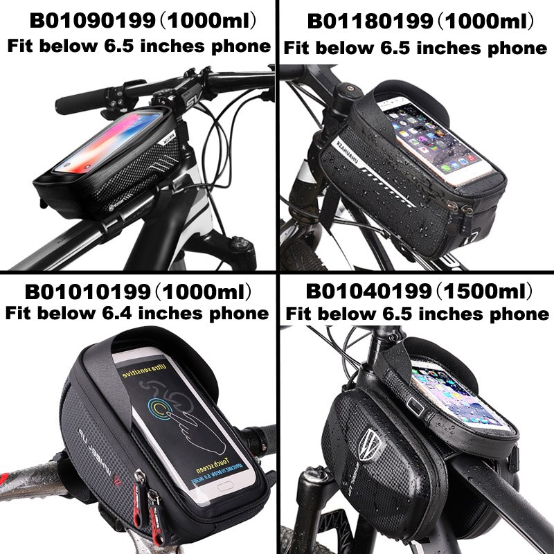 Fiets Bag Frame Bovenbuis Fietsen Tas Waterdicht 6... – Grandado