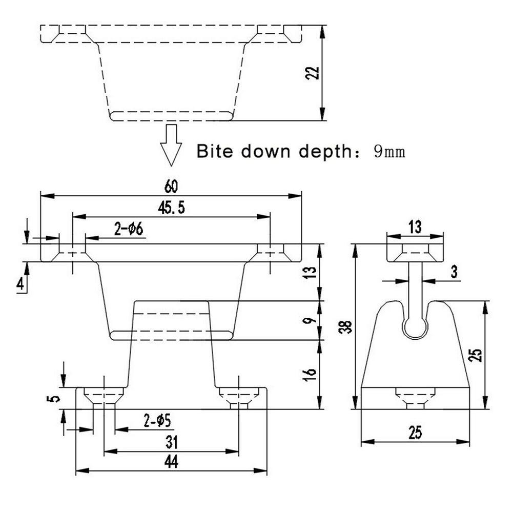 1set Caravan Door Retainer Stopper Resile Nylon Li... – Grandado