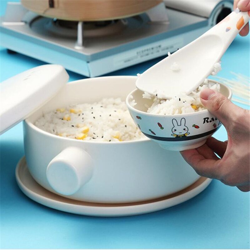 1PC Bamboo Fiber Rice Scoop Kitchen Non Stick Rice... – Grandado