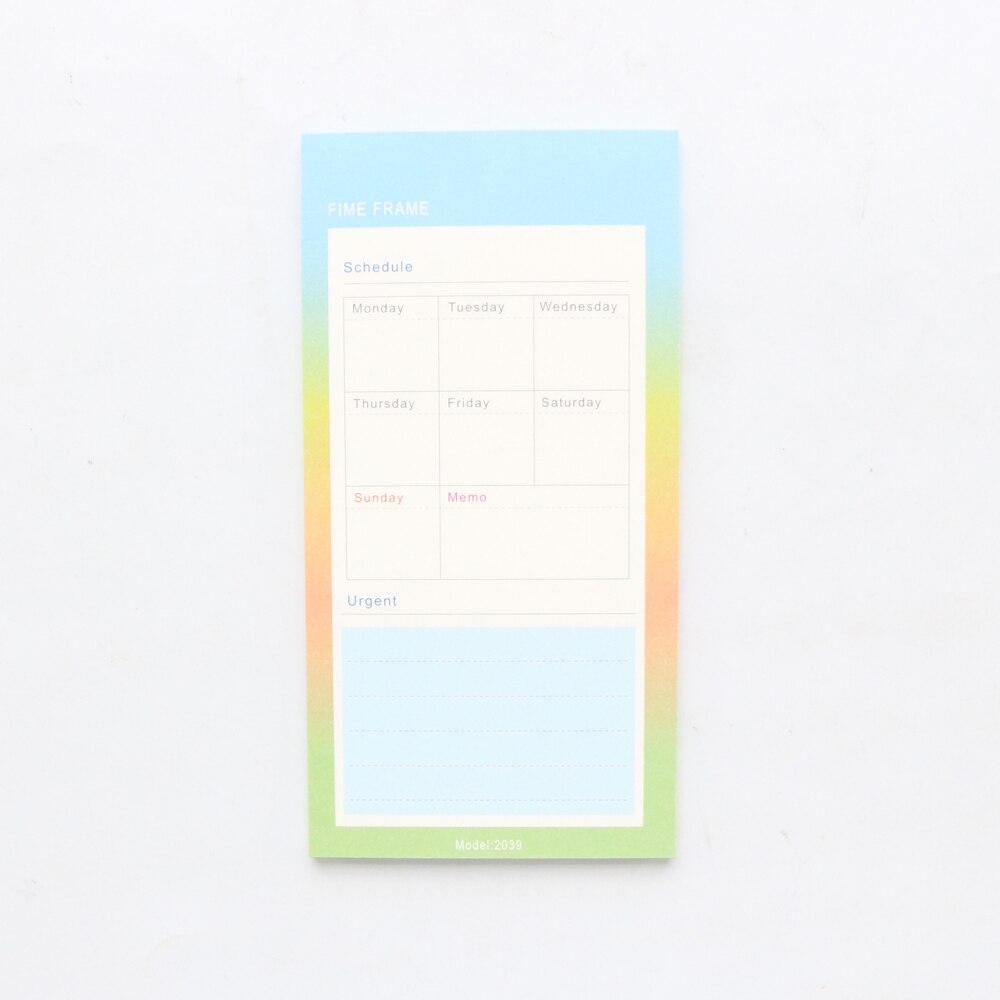 Domikee cute undated planner notepad school studen... – Grandado