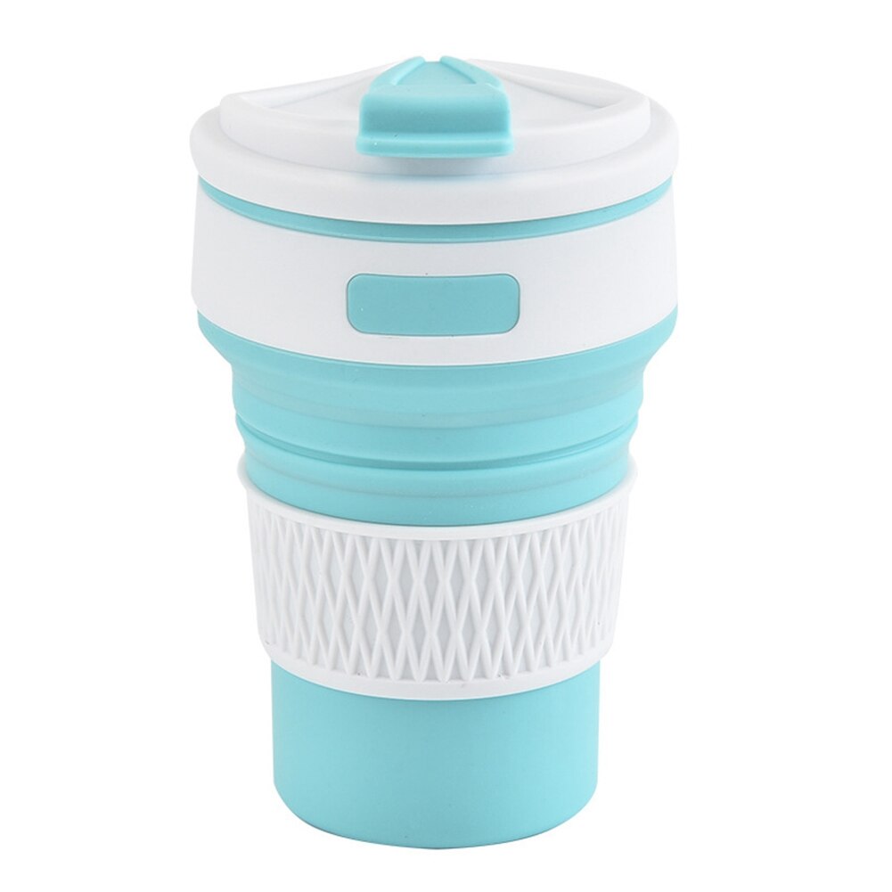 Round Folded Water Cup Simple Style Solid Color Si... – Grandado