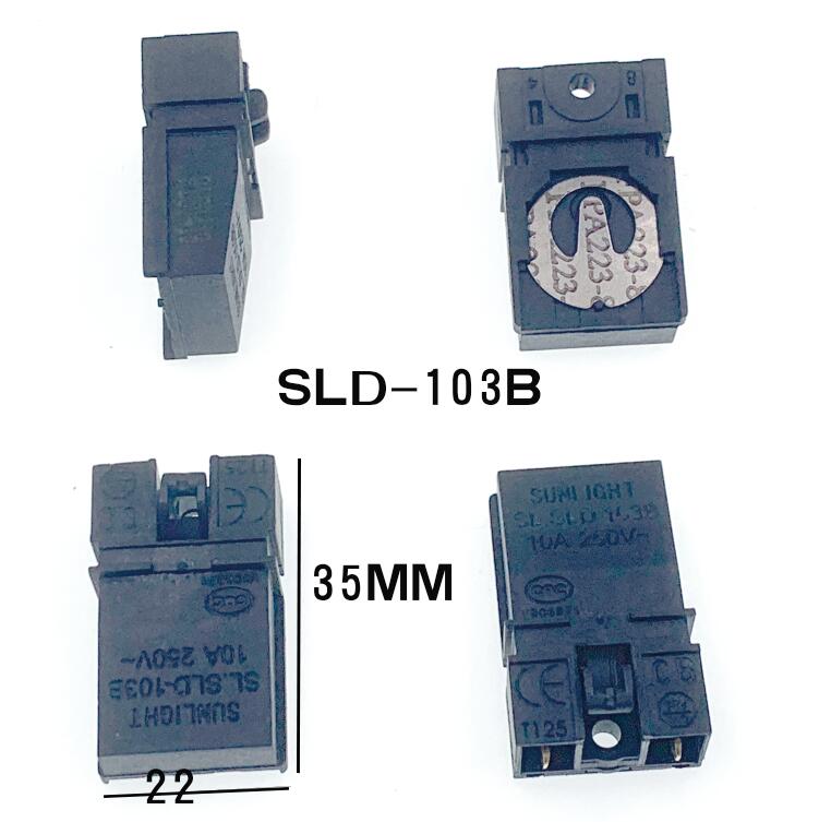 1 Stks/partij SLD-103B 10A 250V T125 Thermo-elektr... – Vicedeal