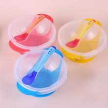 Temperatuur Sensing Feeding Lepel Kind Servies Voe... – Vicedeal