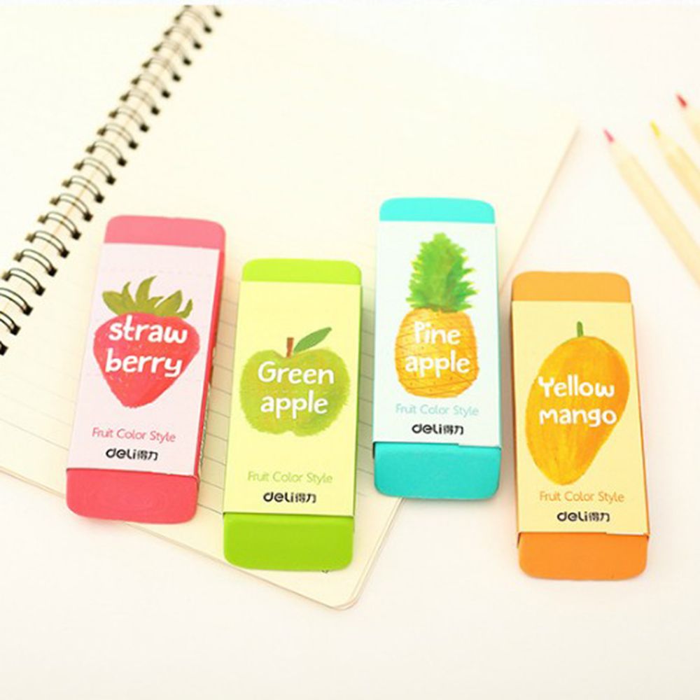 1PCS Fruit color oversized eraser correction erase... – Grandado