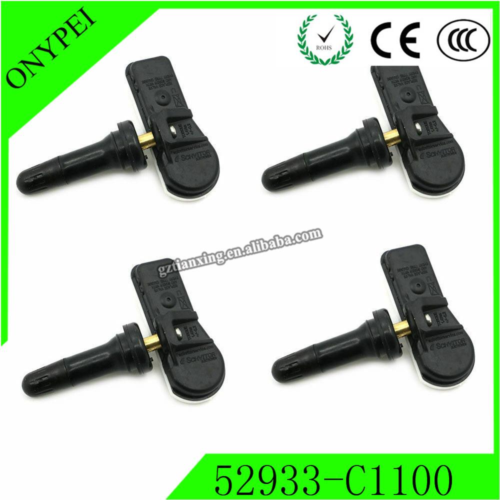 4 stuks 52933-c1100 tpms bandenspanningscontrolese... – Vicedeal