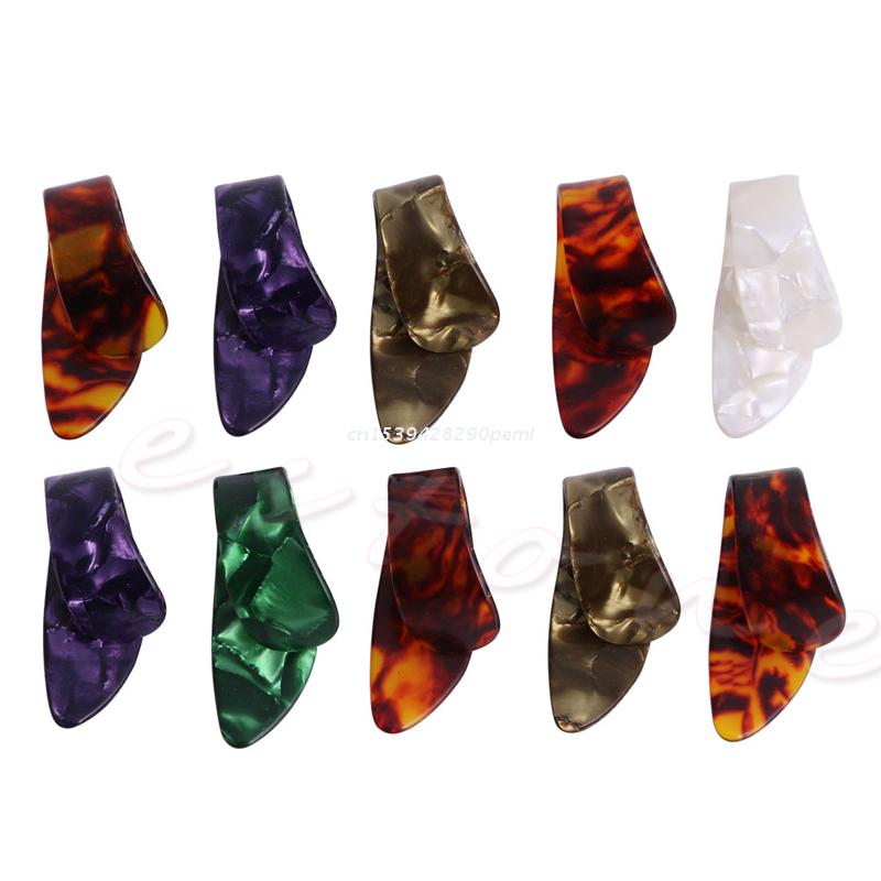 10Pcs Celluloid Guitar Thumb Picks Finger Plectrum... – Vicedeal