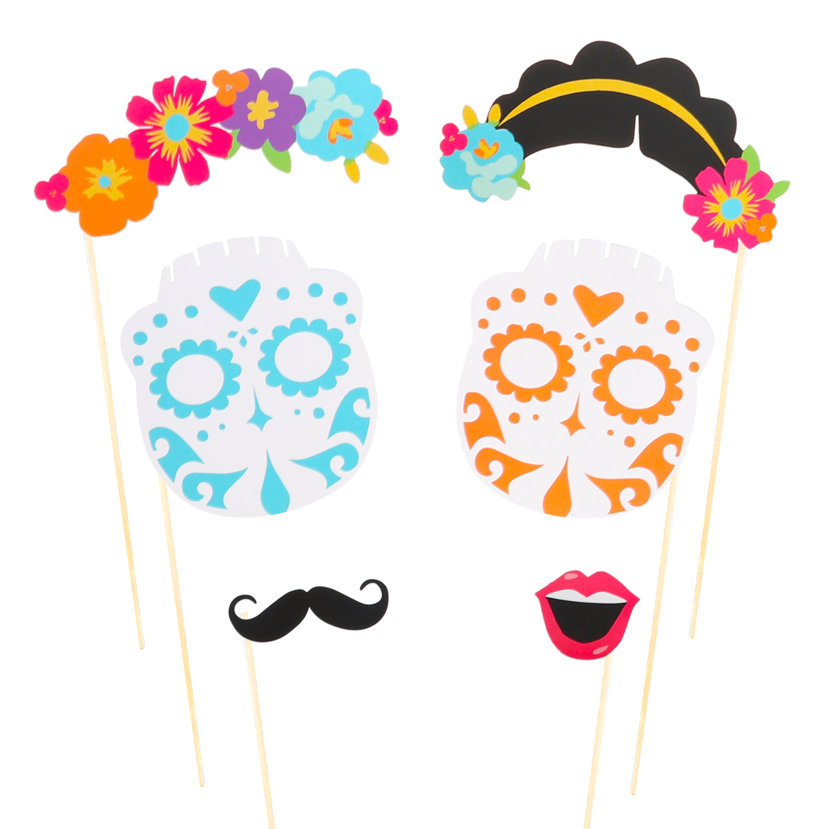 21pcs Cinco de Mayo Photo Booth Props Mexico Fiest... – Vicedeal