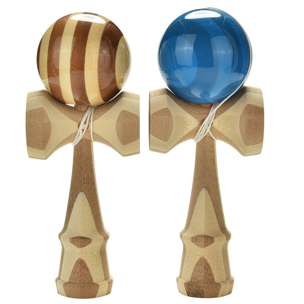 Bamboo Kendama Toy Bamboo Kendama Skillful Jugglin... – Vicedeal