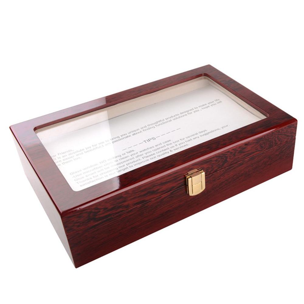 Houten Horloge Dozen Organizer Box Houten Horloge ... – Vicedeal