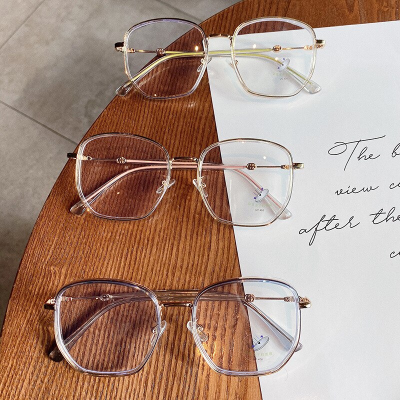 Anti Straling Bril Mode Vrouwen Transparant Blauw ... – Grandado